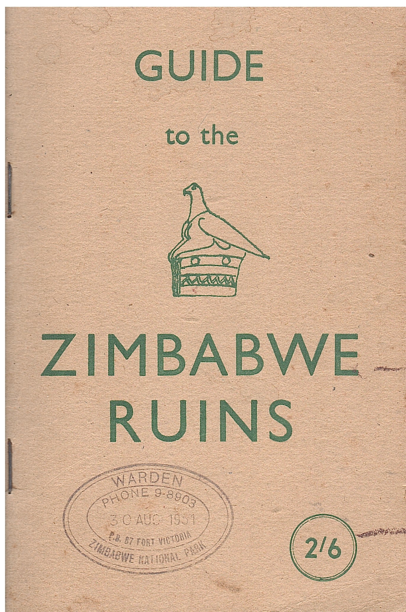 GUIDE TO THE ZIMBABWE RUINS – Clarke's Bookshop