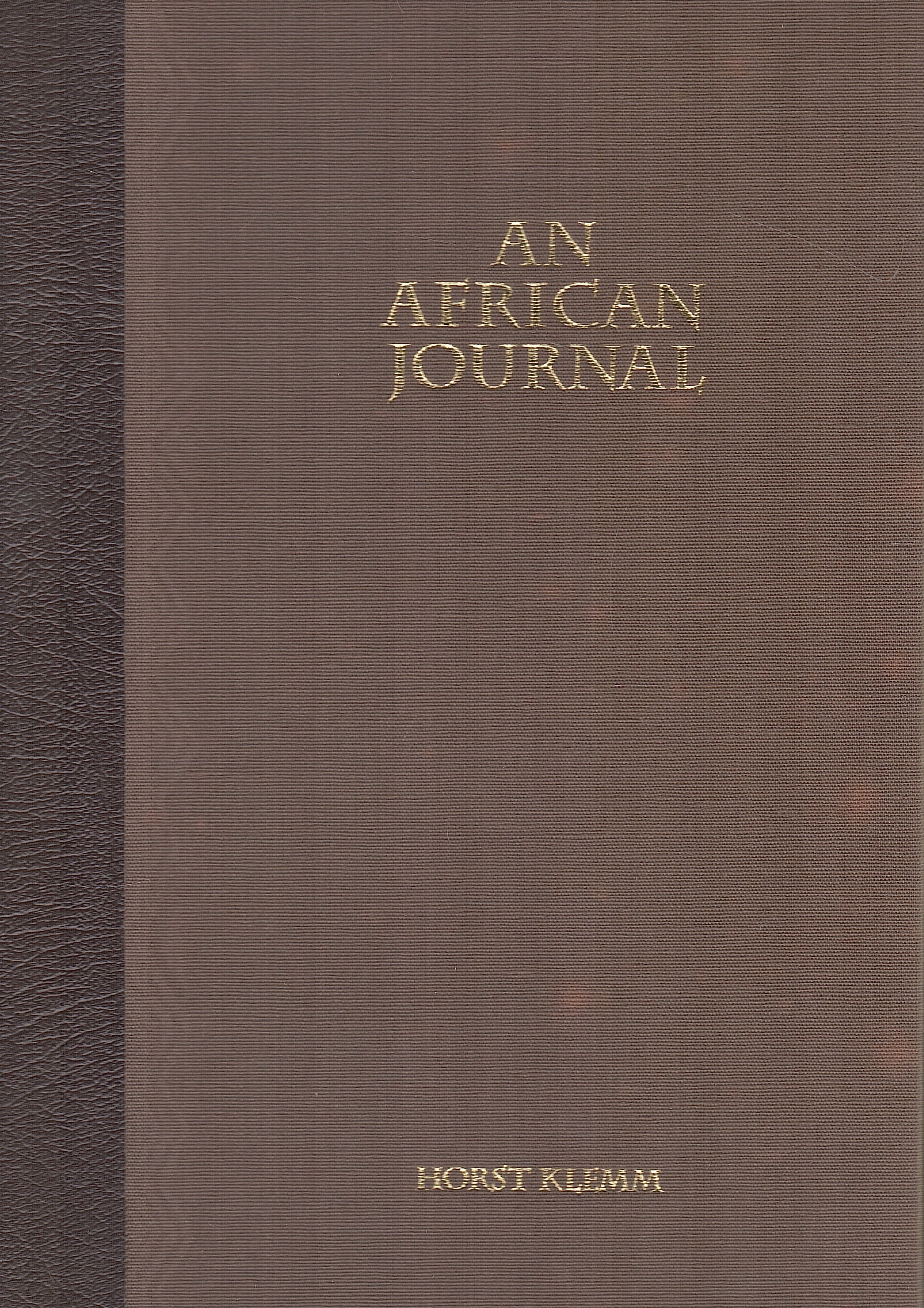 AN AFRICAN JOURNAL – Clarke's Bookshop