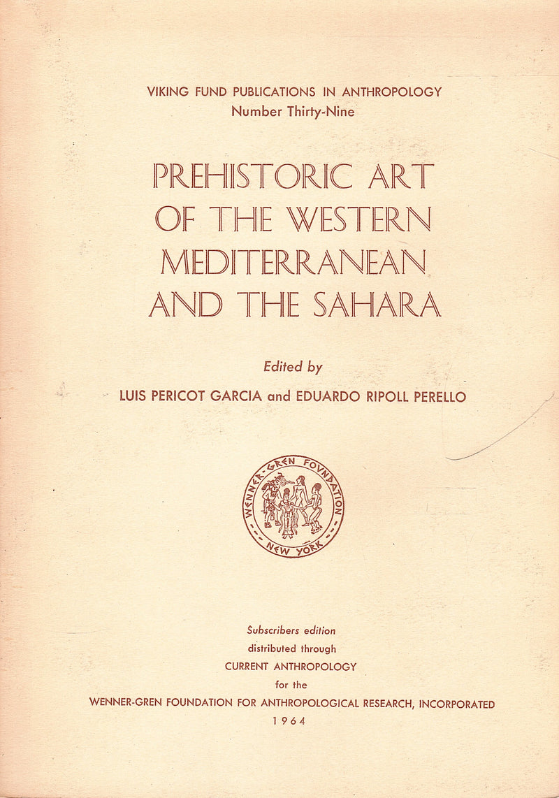 PREHISTORIC ART OF THE WESTERN MEDITERRANEAN AND THE SAHARA – Clarke's ...